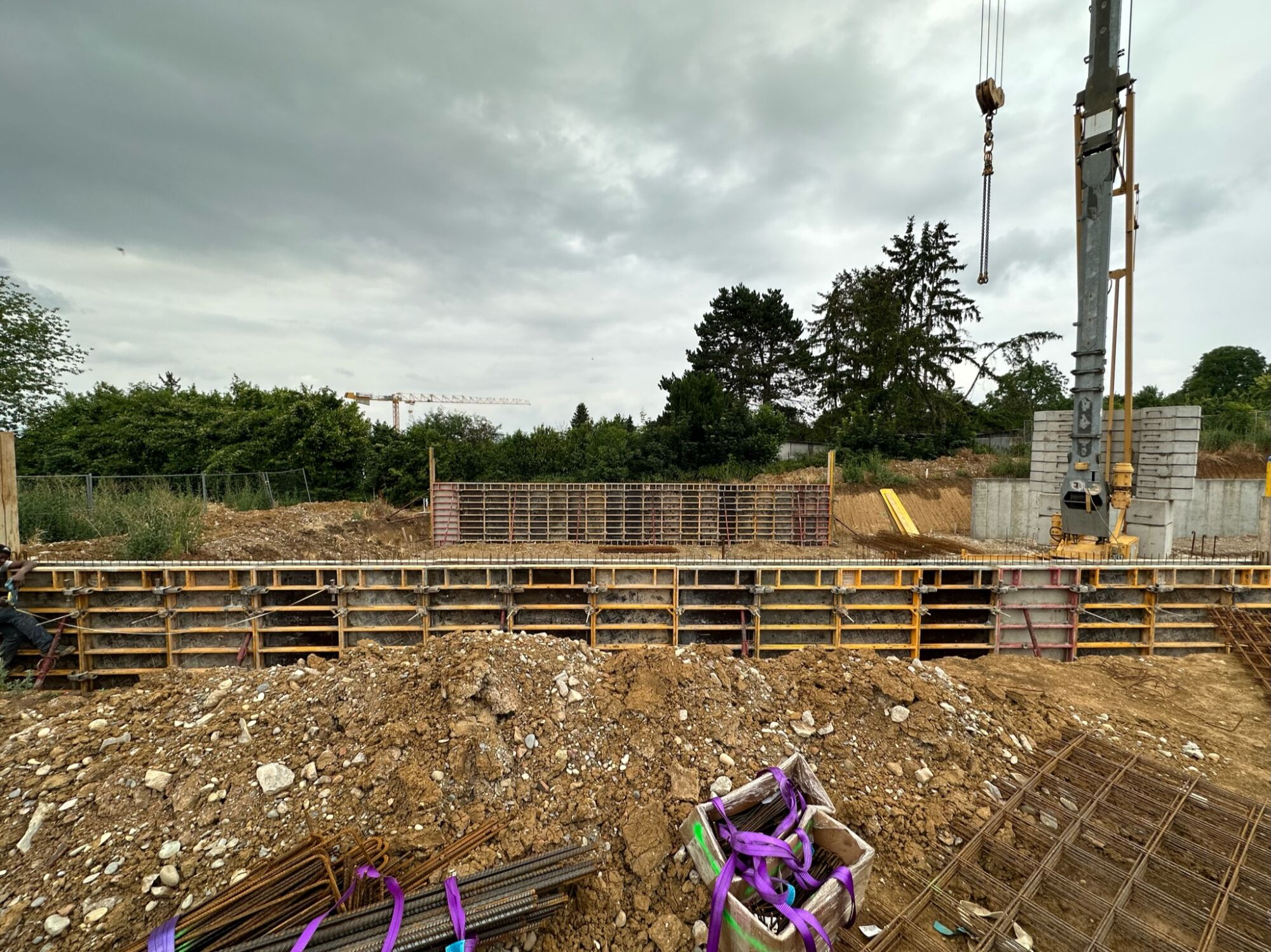 CHANTIER EN COURS - Construction de 2 bâtiments - ERNOLD Ernolsheim-sur ...