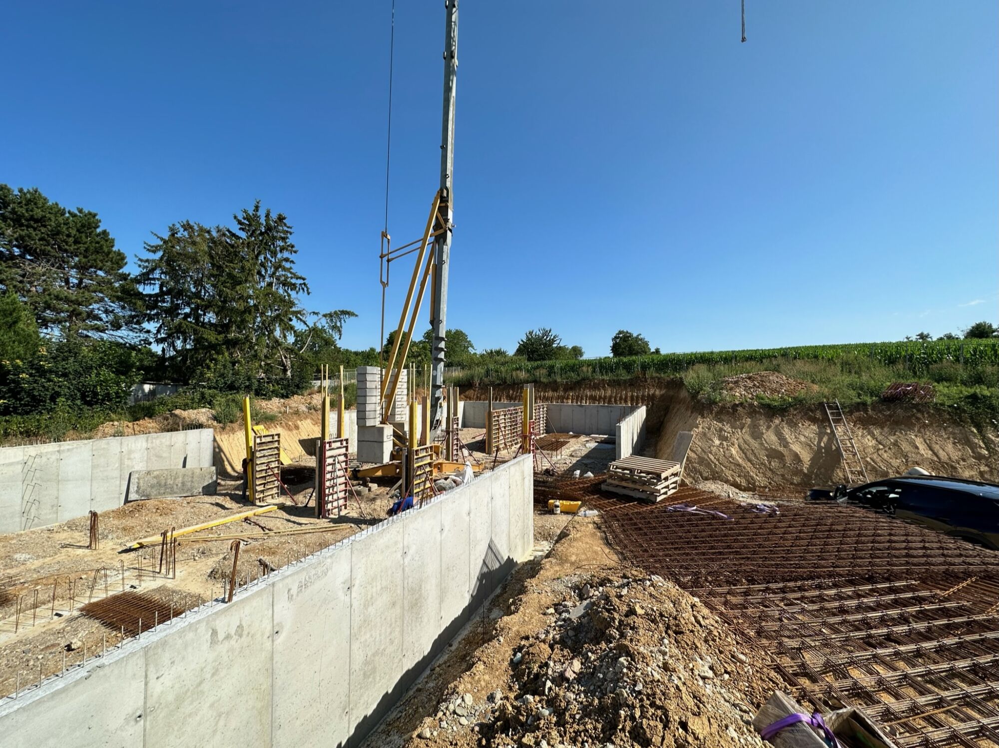 CHANTIER EN COURS - Construction de 2 bâtiments - ERNOLD Ernolsheim-sur ...